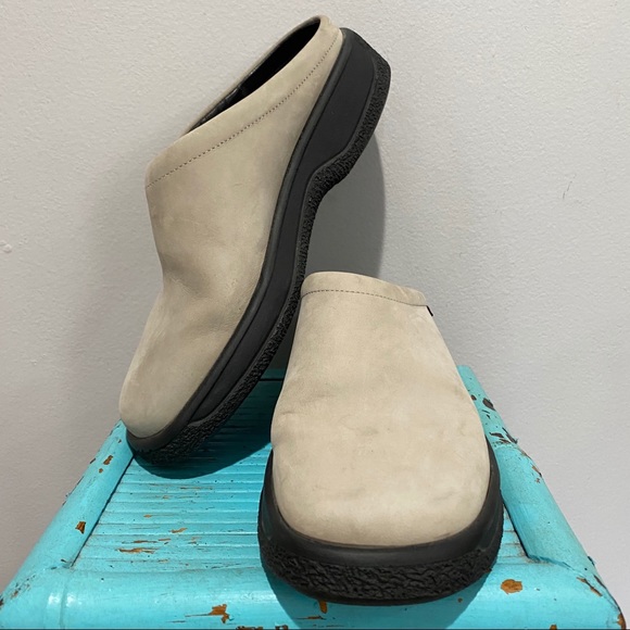 Mephisto | Shoes | Mephisto Air Jet Leather Mules Clogs Size 65 | Poshmark